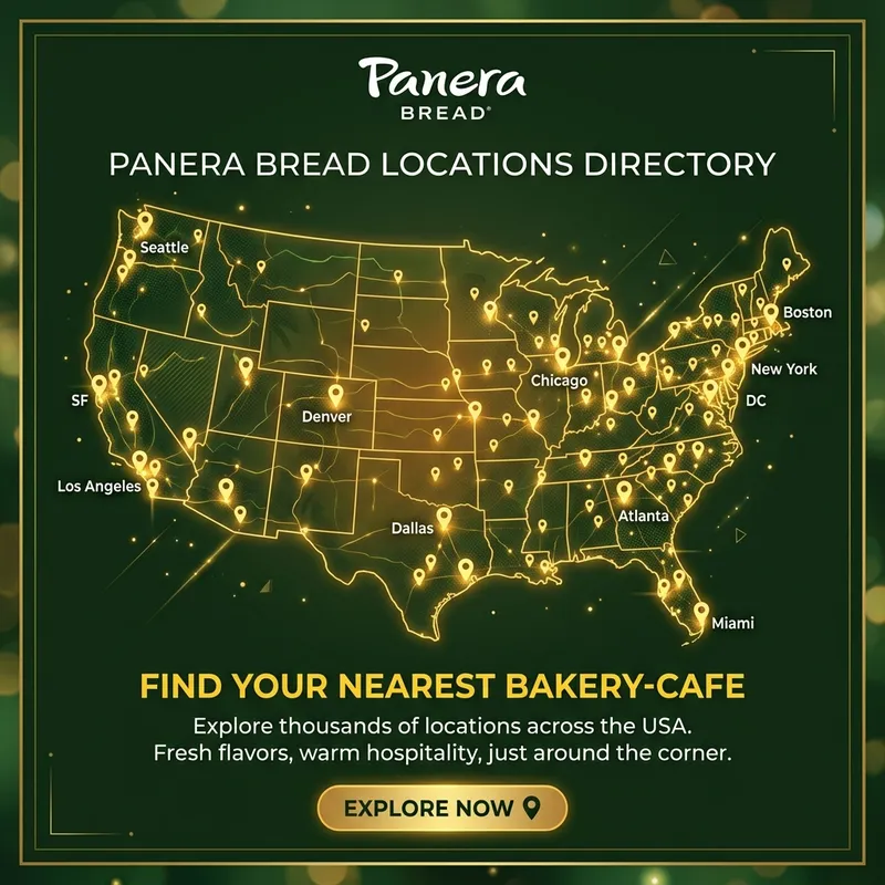 Panera Bread Locations Near Me: Store Locator, Hours & Drive-Thru (2026)